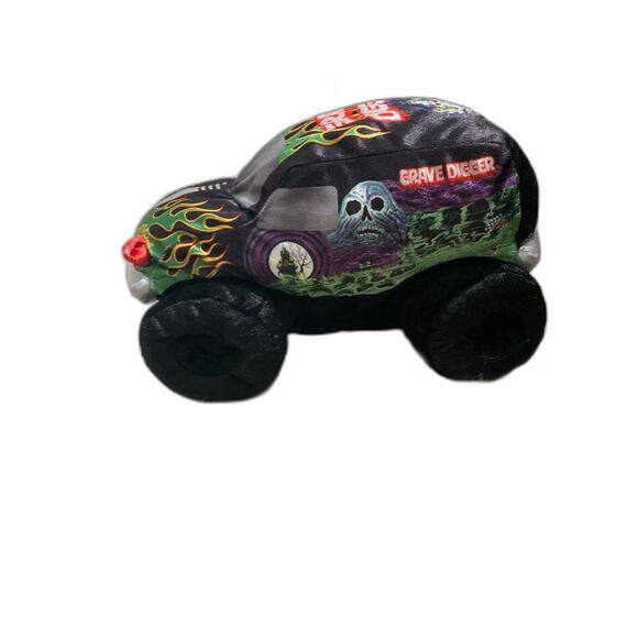 Toys | Monster Jam Grave Digger Plush 13 Truck Soft Stuffed Plush ...
